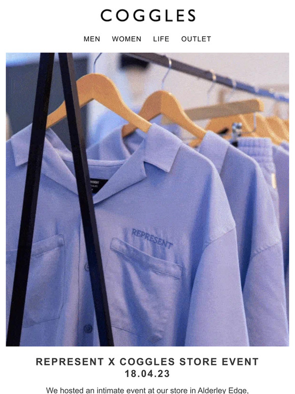 Coggles: The REPRESENT x COGGLES event | Milled