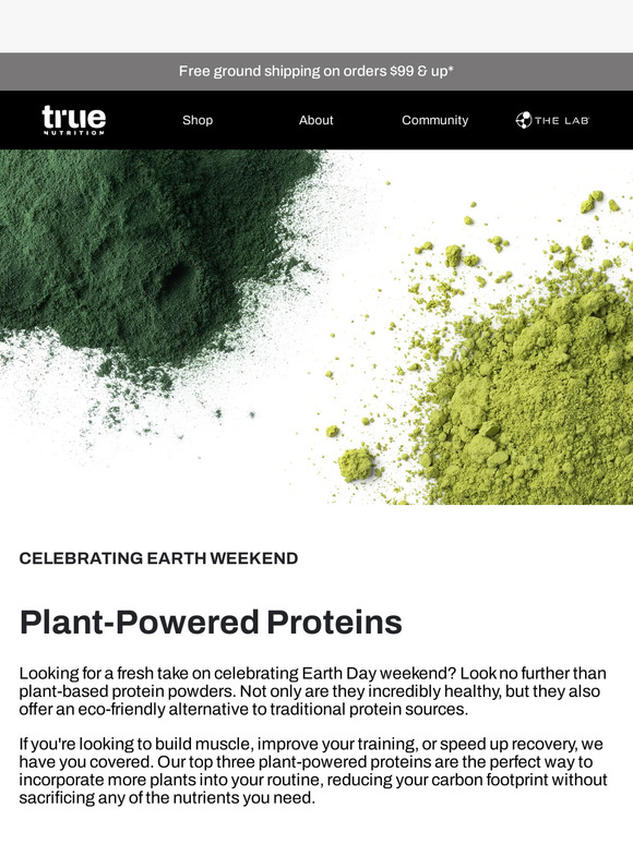True Nutrition: Our top plant-based proteins | Milled