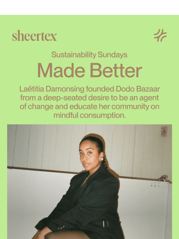 Sheertex: Meet Laëtitia Damonsing, founder of Dodo Bazaar | Milled