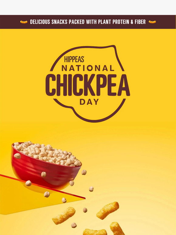 Hippeas: It's National Chickpea Day 🌱 | Milled