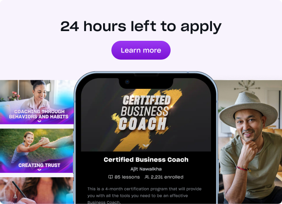 Mindvalley: Last chance to apply for the Mindvalley Business Coach program | Milled