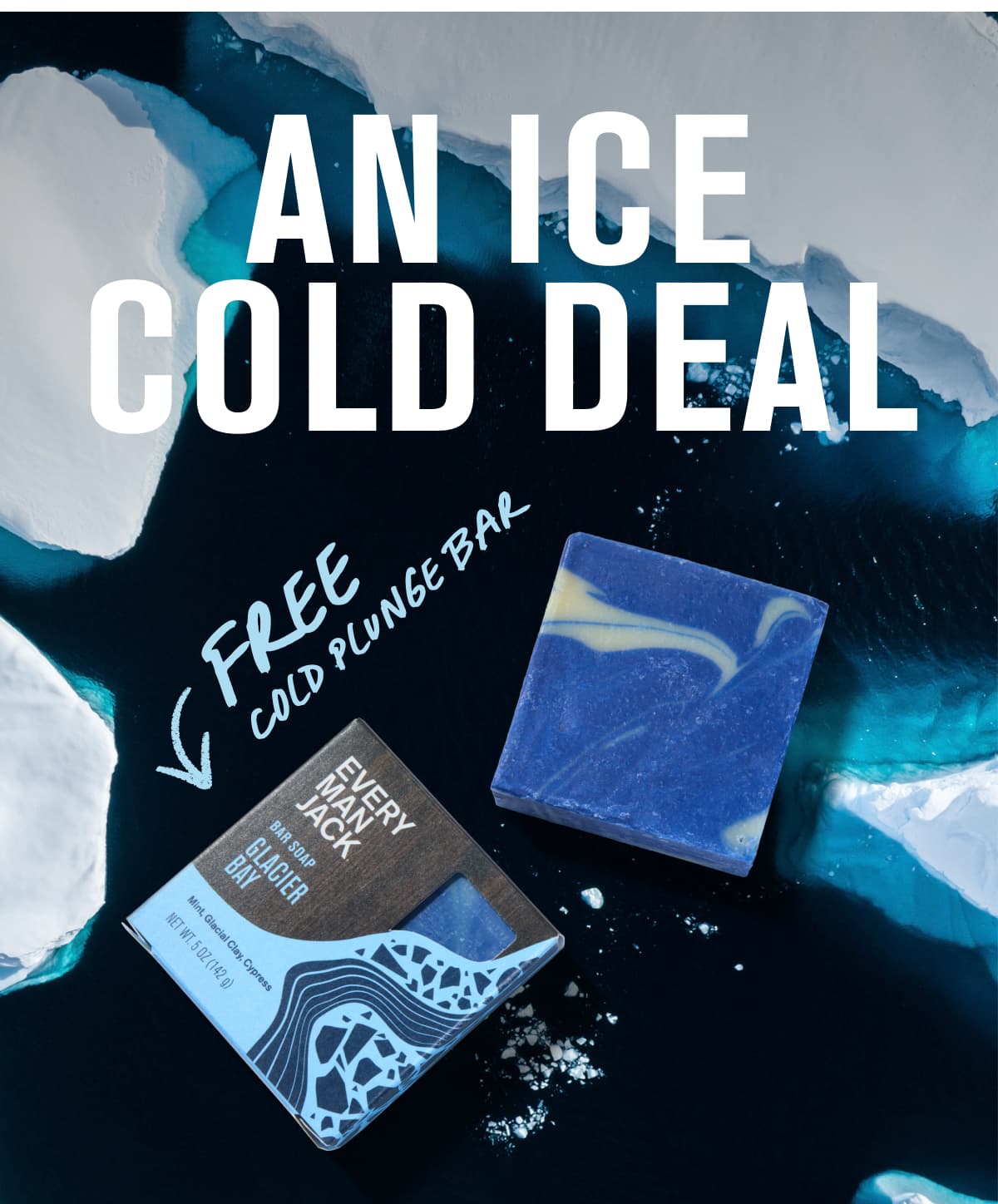Every Man Jack: Get a FREE Cold Plunge Bar Soap | Milled