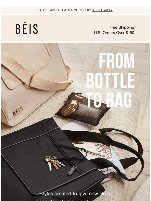 Beis Travel Email Newsletters: Shop Sales, Discounts, and Coupon Codes