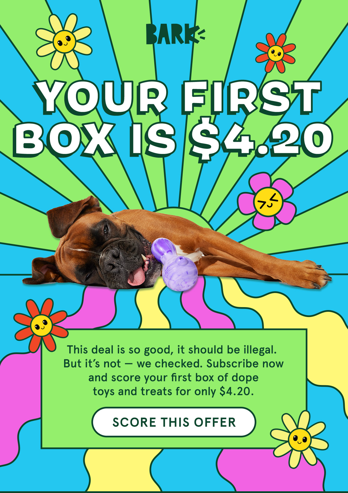 BarkBox: LAST CHANCE to score the $4.20 first box! | Milled