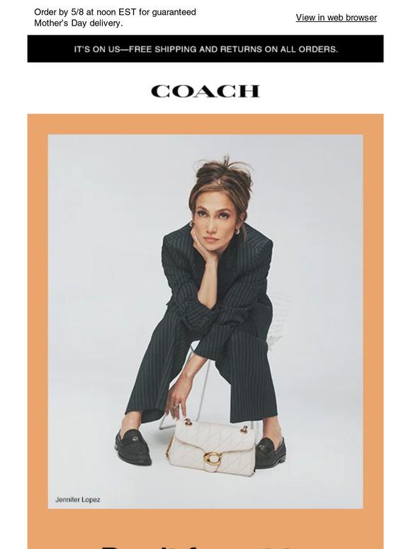Coach: Mom-approved gifts (just in time). | Milled