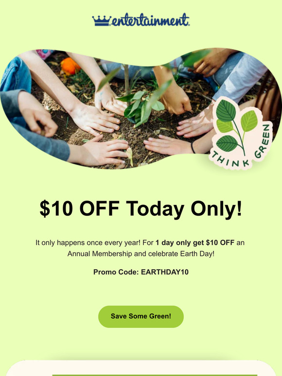 Entertainment: 🌎 Earth Day is Here, Save Some Green! | Milled