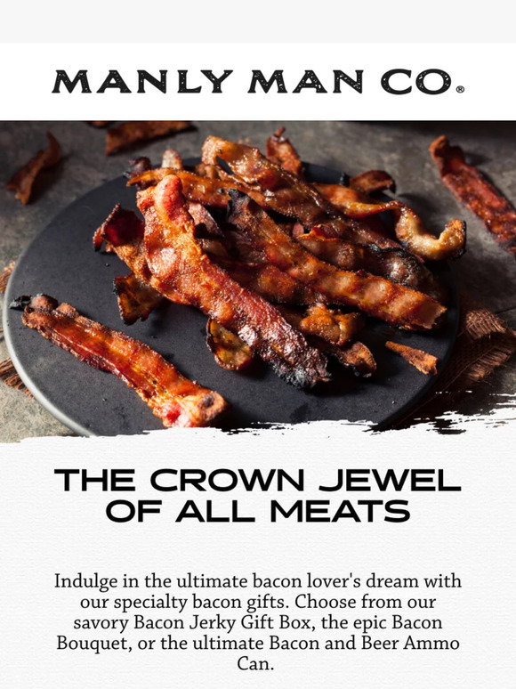 Manly Man Co.: Bacon Gifts for Every Connoisseur | Milled