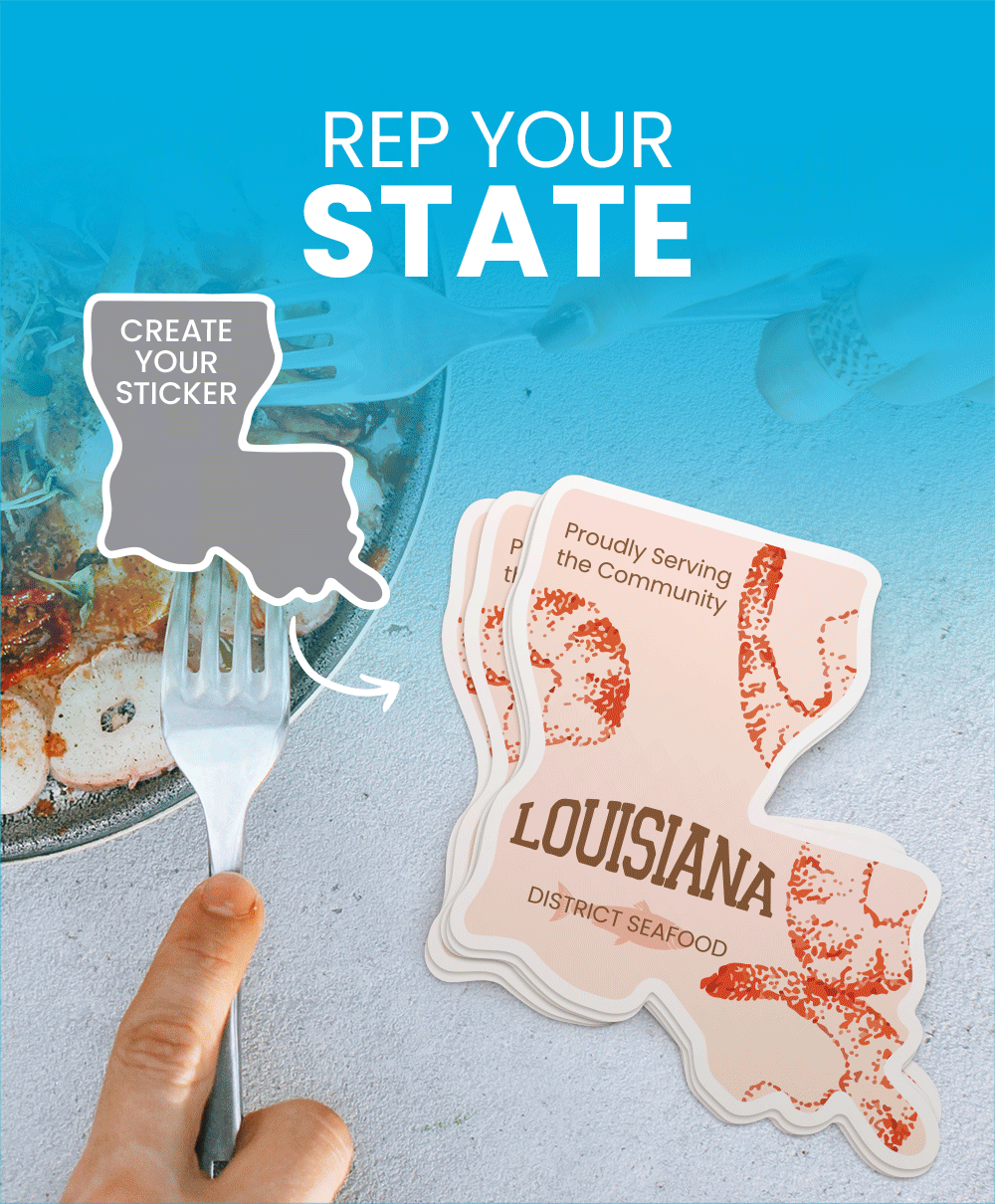 StickerYou: Rep Your State > | Milled