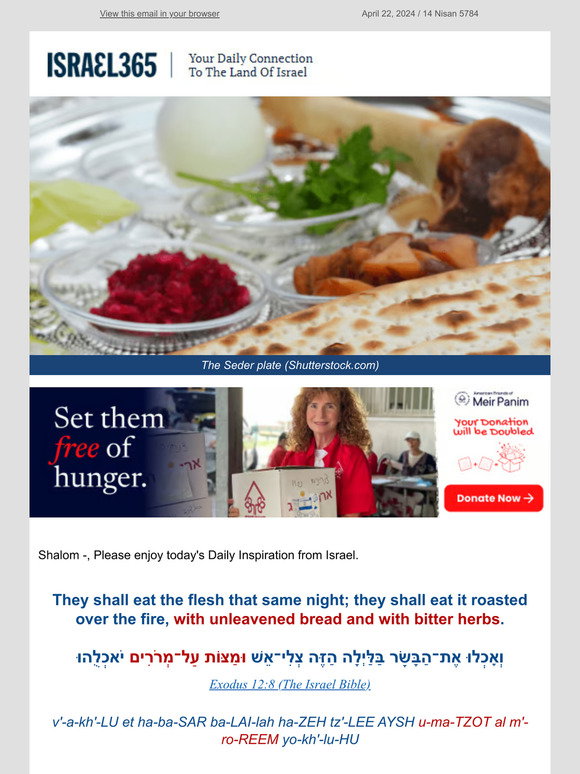 Israel365: The Symbolism of the Seder Plate | Milled