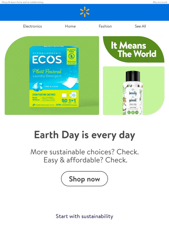 Walmart: Our Earth Day mindset 🌎 | Milled