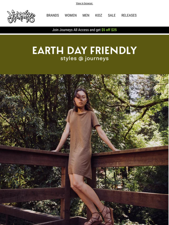 Journeys Email Newsletters: Shop Sales, Discounts, and Coupon Codes