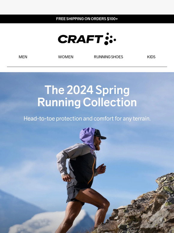 Craft Sportswear: Explore our Spring Running Collection | Milled