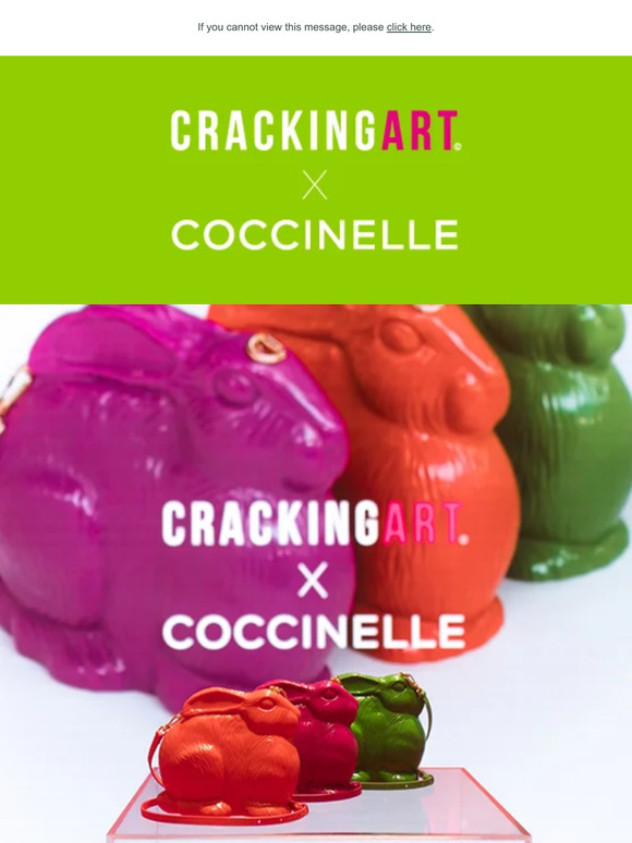Coccinelle: Cracking Art x Coccinelle, Milano Design week 2024. | Milled