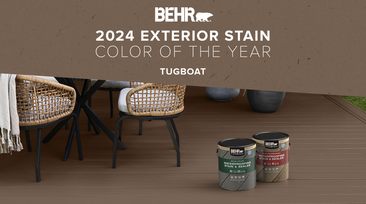 Behr Announcing Our 2024 Exterior Stain Color Of The Year Milled