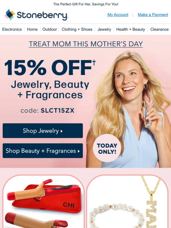 Stoneberry: Treat Mom To Something Special With 15% Off | Milled