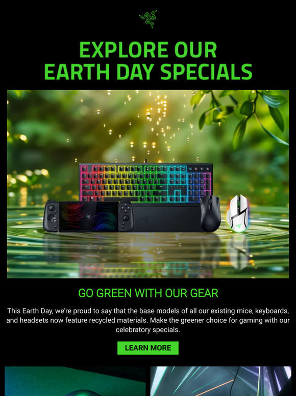 Razer: Celebrate Earth Day with Us | Milled