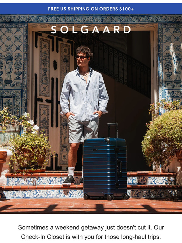 Solgaard: Get Ready For Check-In With Our Check-In Closet | Milled