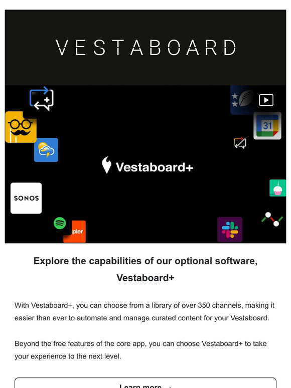 Vestaboard: Explore the capabilities of Vestaboard+ | Milled