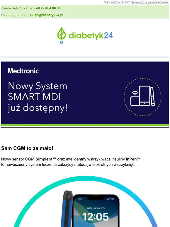 Diabetyk24: 👉Sprawdź, czym jest nowy system Smart MDI firmy Medtronic ...