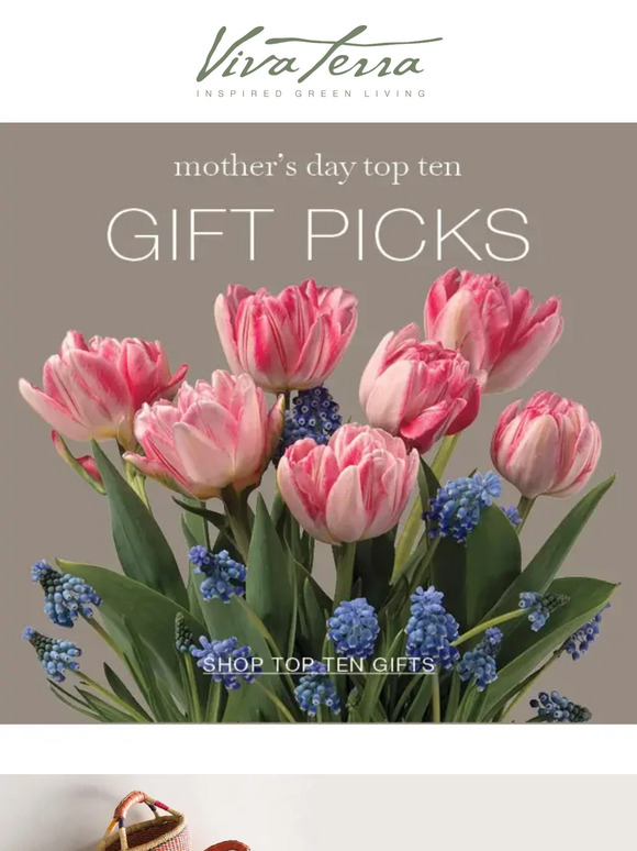 VivaTerra: Top Ten picks for Mother's Day | Milled