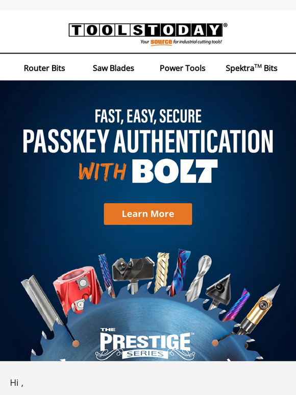 ToolsToday: Faster Login, Faster Checkout | Milled