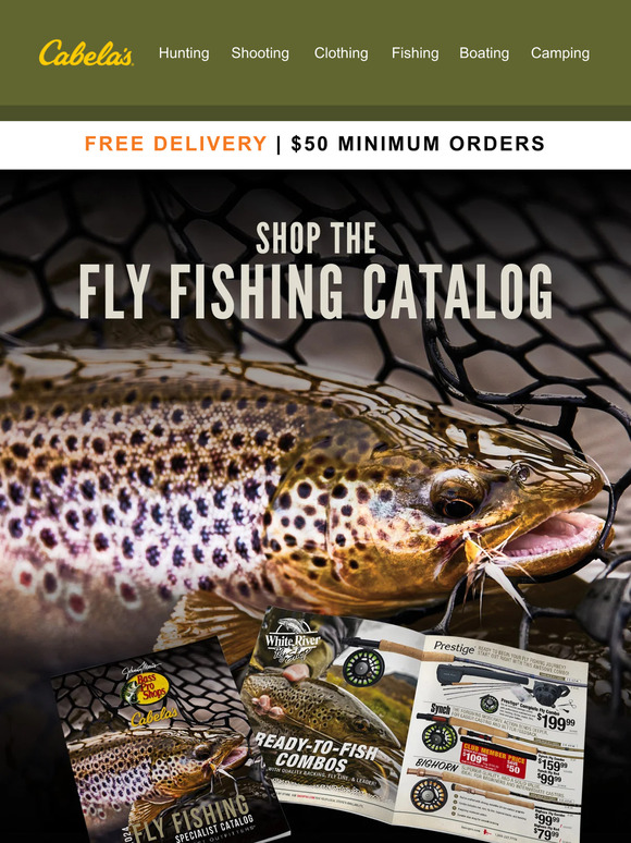 Cabela's: Shop The 2024 Fly Fishing Catalog! | Milled