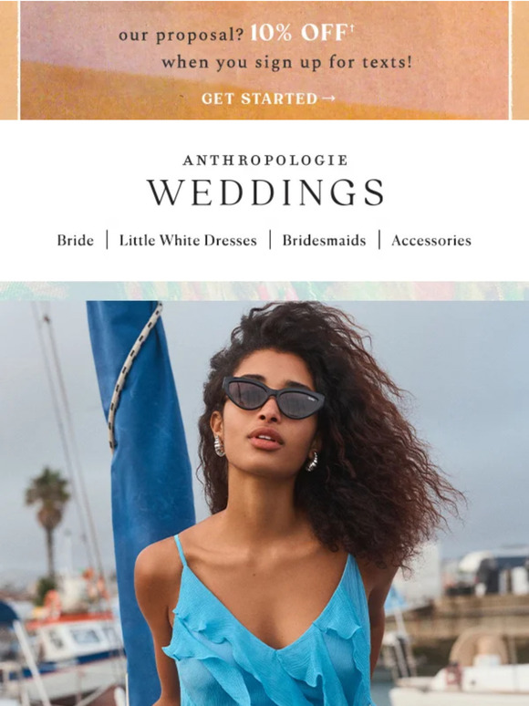 Anthropologie: One a-MAIDS-ing dress. Two perfect lengths. | Milled