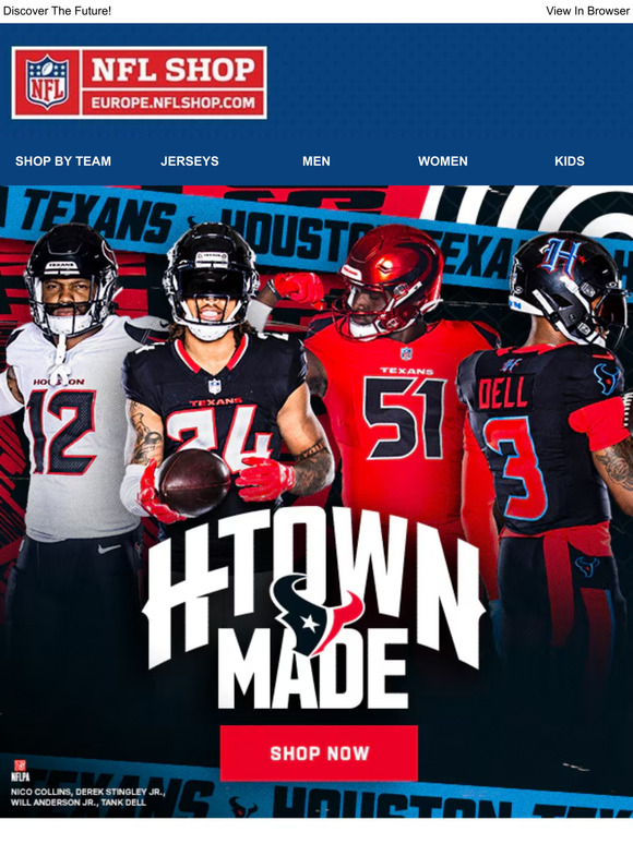 NFL: H-Town Made: A New Look For The Texans! | Milled
