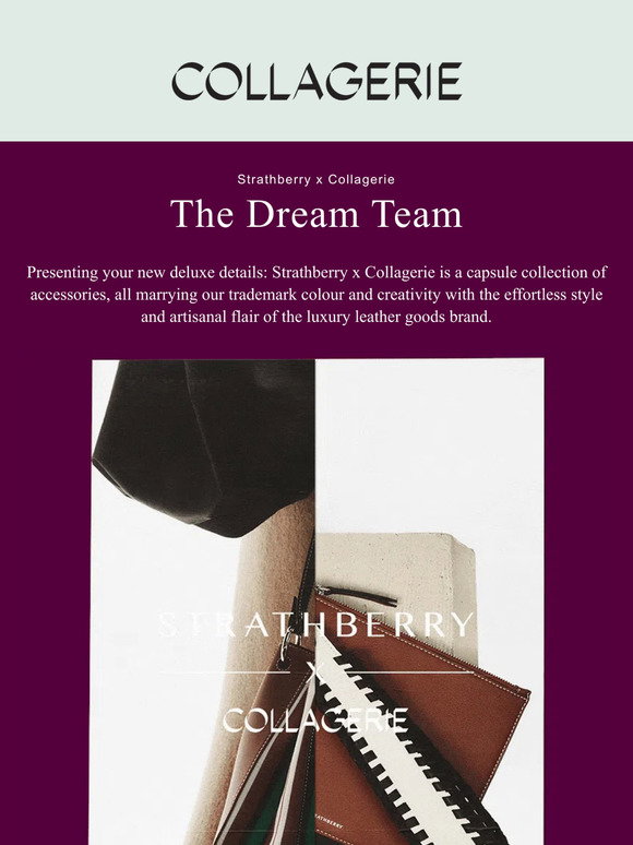 Collagerie: Strathberry x Collagerie is here! | Milled
