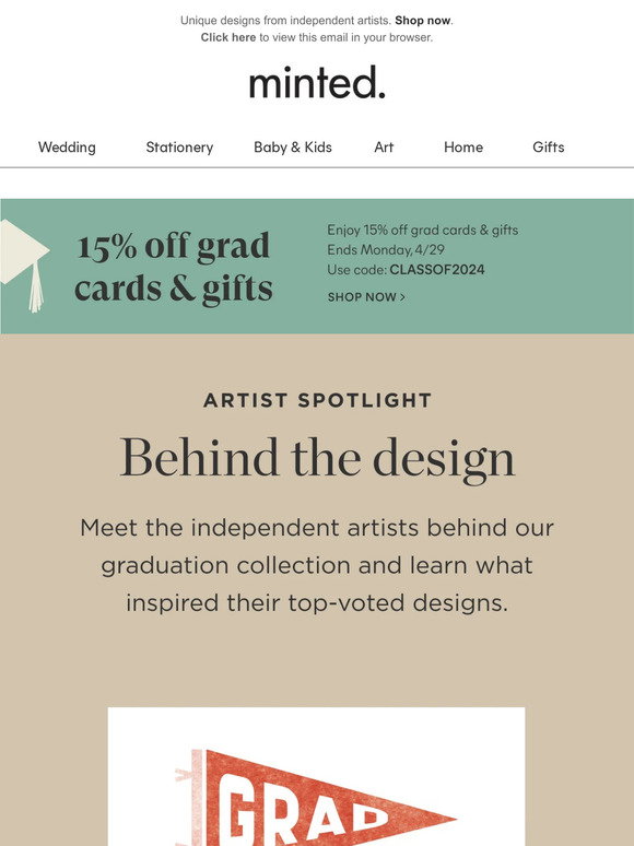 Minted: Artist spotlight: grad edition | Milled