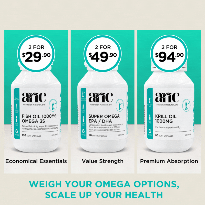 Australian NaturalCare: 🐟 Omega-3s for Heart & Mind | Milled