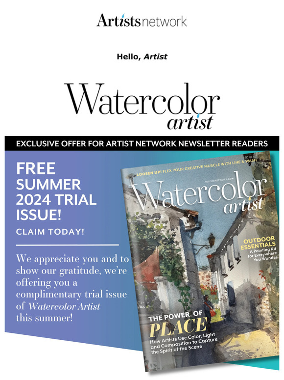 Artists Network: Free Trial Issue | Milled