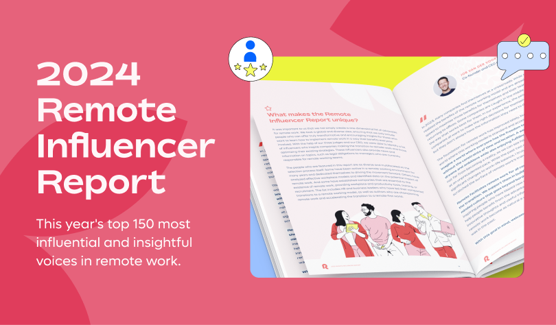 Remote: The wait is over.. Announcing the 2024 Remote Influencer Report 🎉 | Milled