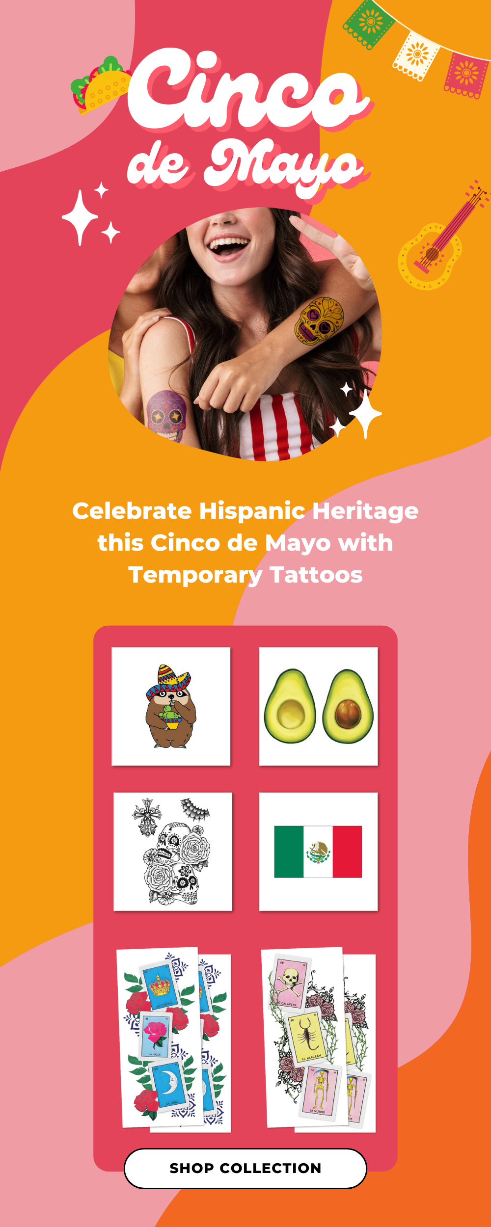 Temporary Tattoos: 🌶️ Spice Up Your Cinco de Mayo Celebration with ...