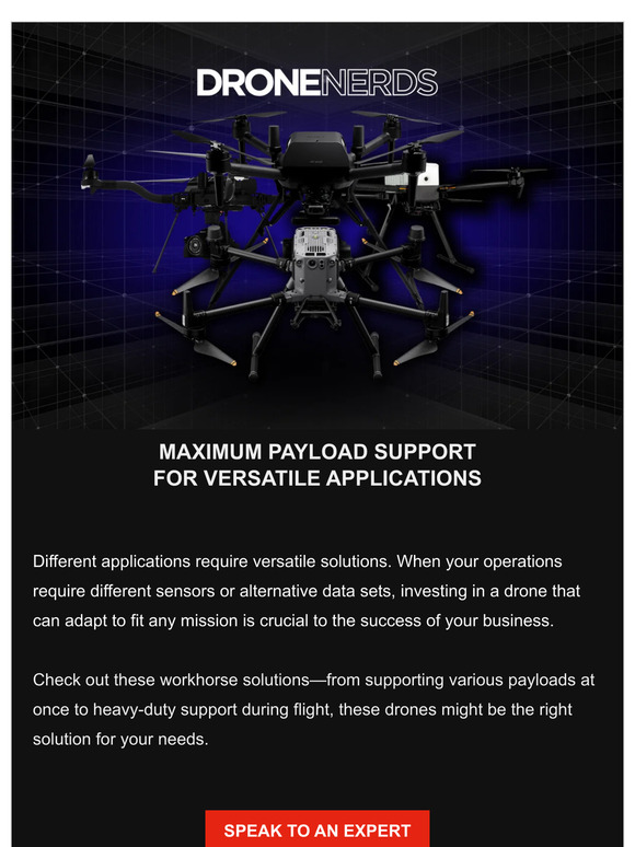 Drone Nerds: Versatility & Power Combined — Meet the Platforms That ...