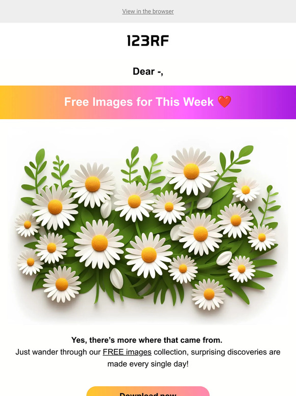 123RF: ⬇️ Download free images of the week. | Milled