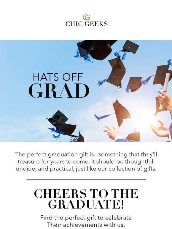 Chic Geeks: 🎓Hats off to the graduates!🏆 | Milled