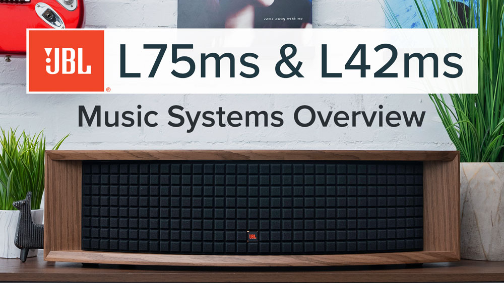 Audio Advice: 🔊 JBL L75ms & L42ms Music Systems Overview | Milled