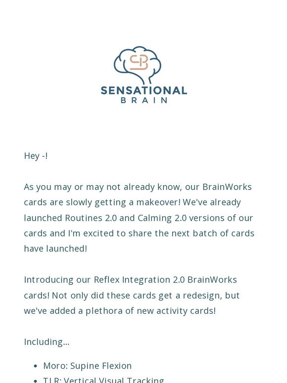 Sensational Brain: Have you heard? Reflex 2.0 BrainWorks cards are now ...