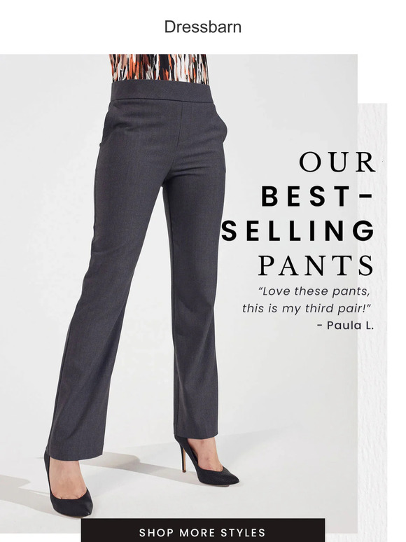 Dressbarn: Explore Our Best-Selling Secret Agent Pants Collection | Milled