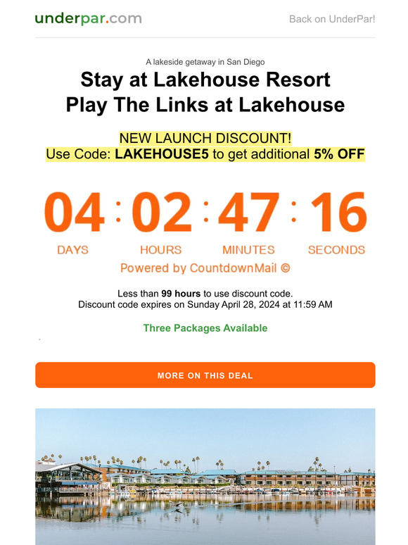 UnderPar: Back on UnderPar! Stay at Lakehouse Resort, Play The Links at ...