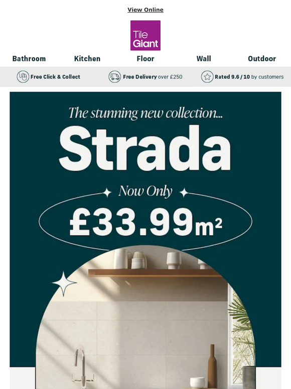 Tile Giant: New Strada Collection - Now Available 🤳 | Milled