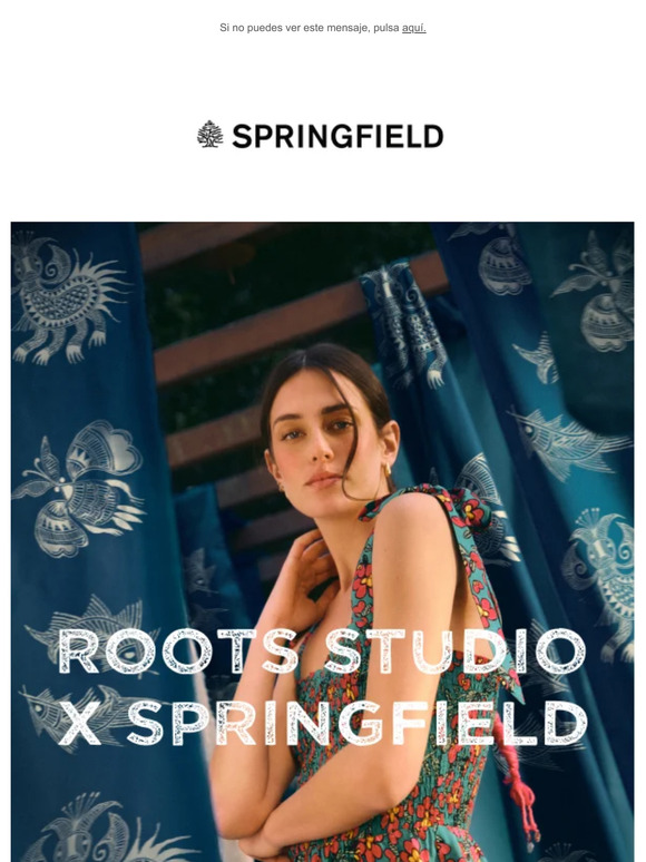 Springfield: Descubre Roots Studio X Springfield | -30% en los vestidos ...