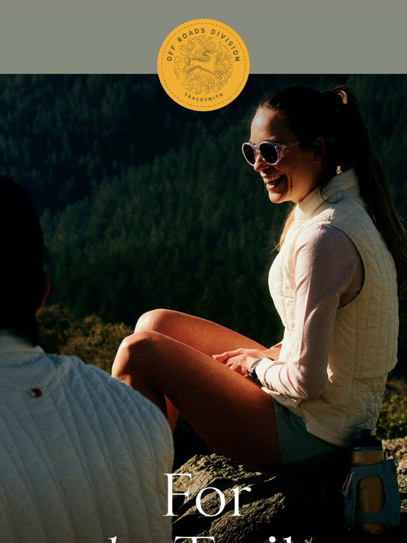 Tracksmith: Meet the New Off Roads | Milled