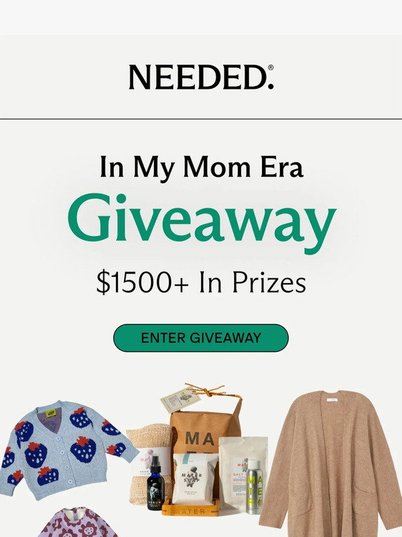 Needed: GIVEAWAY🎉Make your mom era the best era yet! | Milled