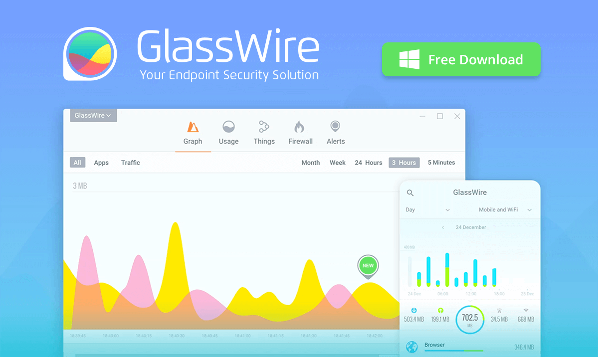 GlassWire: GlassWire™ - Android App now FREE for everybody | Milled