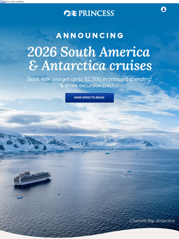 Princess Cruises: The ultimate adventure + up to $2,300 onboard $$ | Milled