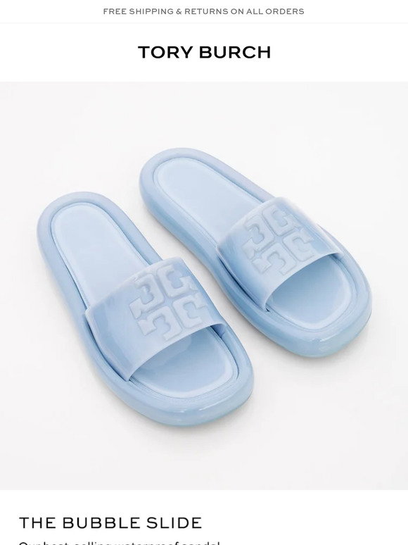 Tory Burch: The Bubble slide | Milled