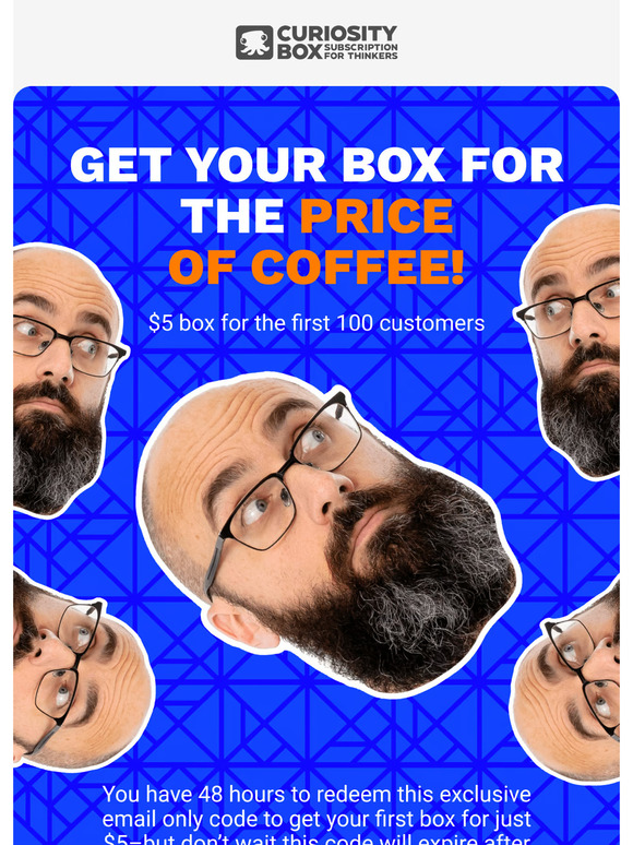 Curiosity Box: Only 47 $5 Boxes Left! | Milled