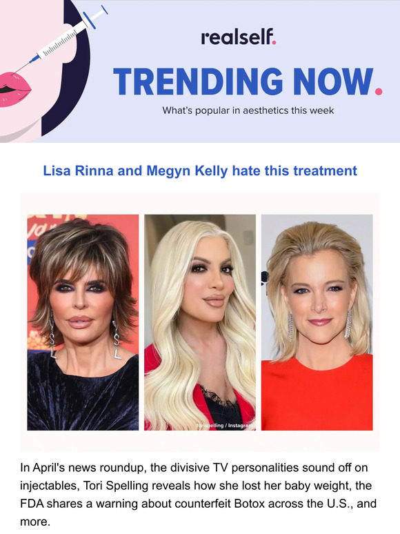 RealSelf: Lisa Rinna explains why she looks unrecognizable | Milled RealSelf: Lisa Rinna explains why she looks unrecognizable | Milled